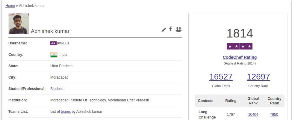 Abhishek Kumar on LinkedIn: #competitiveprogramming #codechef # ... Abhishek Kumar on LinkedIn: #competitiveprogramming #codechef # ...
