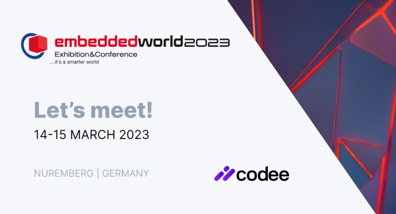 Embedded World Conference - Codee | Codee Embedded World Conference - Codee | Codee