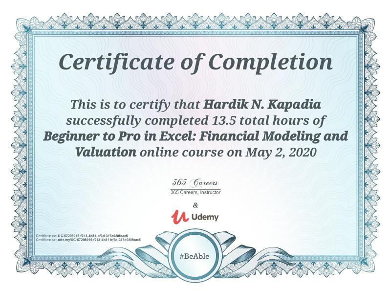 Hardik Kapadia on LinkedIn: #udemy Hardik Kapadia on LinkedIn: #udemy