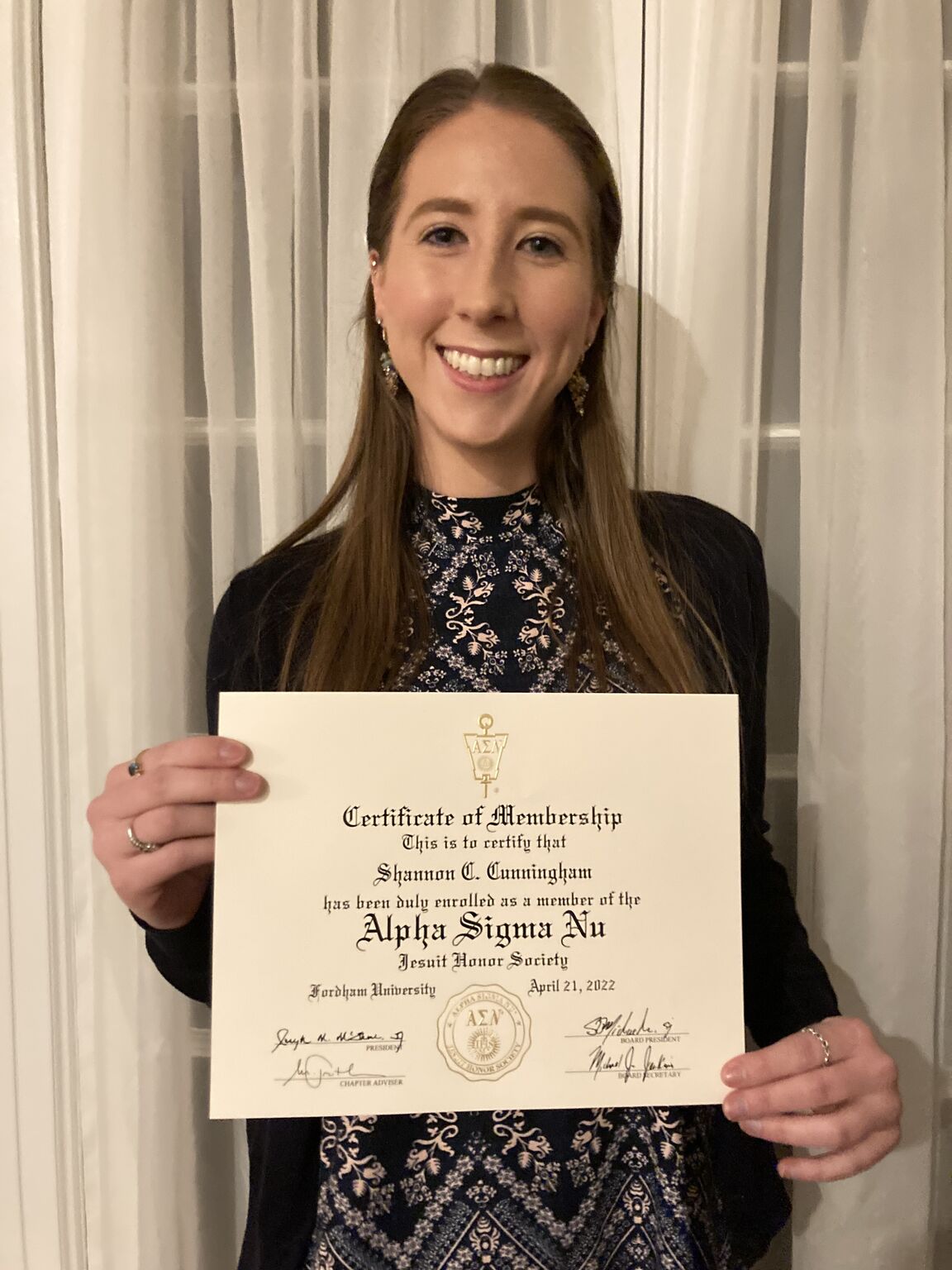 Shannon C. Cunningham, LMSW on LinkedIn: #alphasigmanu #fordhamuniversity Shannon C. Cunningham, LMSW on LinkedIn: #alphasigmanu #fordhamuniversity