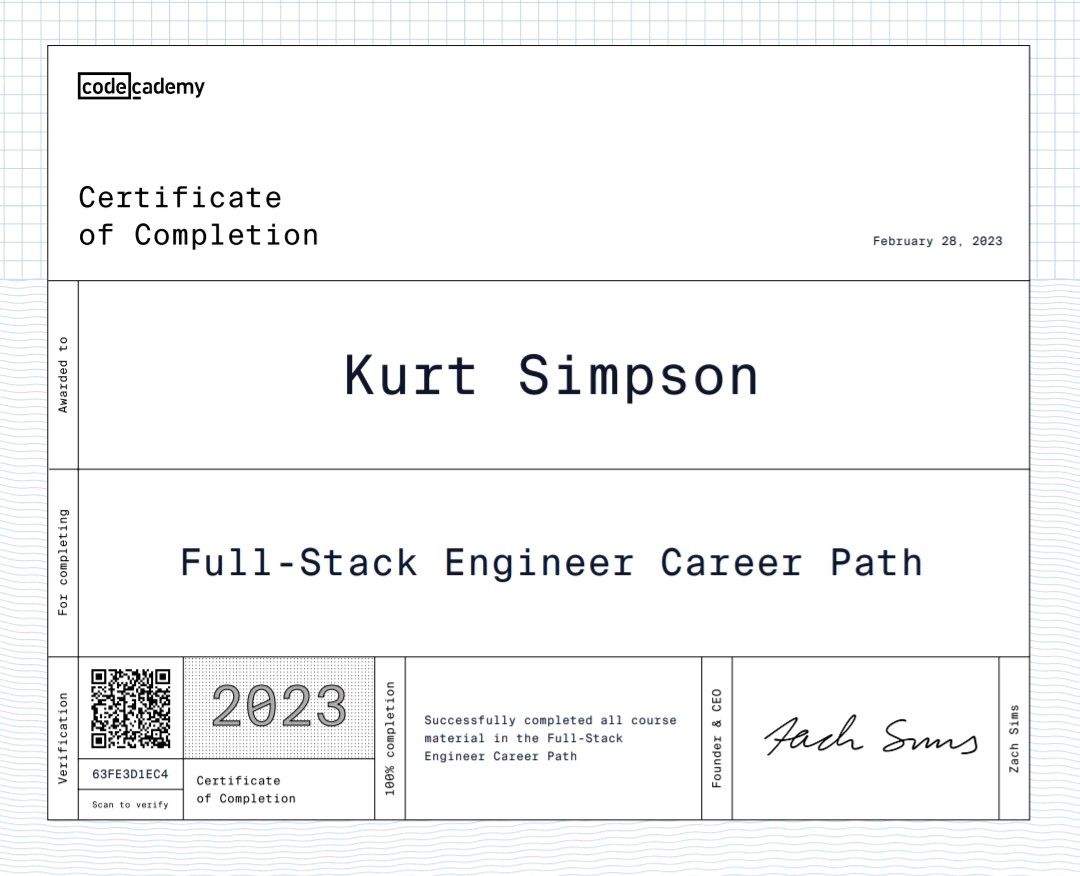 Kurt Simpson on LinkedIn: #coding #fullstack #developer #frontend # ... Kurt Simpson on LinkedIn: #coding #fullstack #developer #frontend # ...