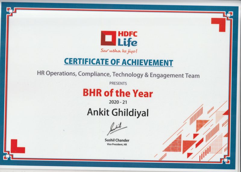 Ankit Ghildiyal on LinkedIn: #thankyou #hdfclife #proudmoment | 35 comments Ankit Ghildiyal on LinkedIn: #thankyou #hdfclife #proudmoment | 35 comments