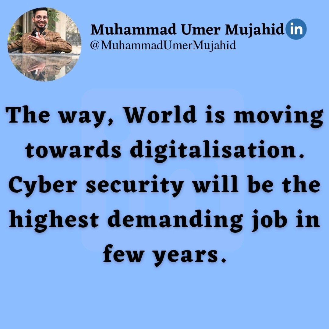 Engr. Muhammad Umer Mujahid posted on LinkedIn Engr. Muhammad Umer Mujahid posted on LinkedIn