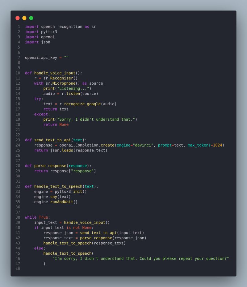 Dominic Kofi Yeboah on LinkedIn: #python #openai Dominic Kofi Yeboah on LinkedIn: #python #openai