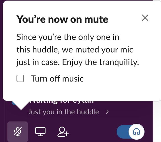 #slack #huddle #tranquility | Allon Massil #slack #huddle #tranquility | Allon Massil