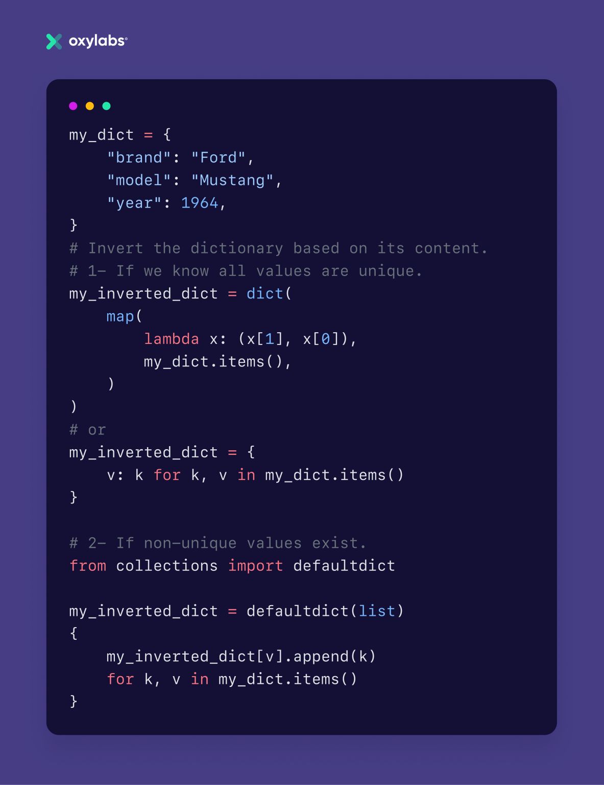 Oxylabs.io on LinkedIn: #python #oxylabs #programming #codingtips Oxylabs.io on LinkedIn: #python #oxylabs #programming #codingtips