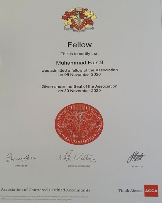 #proudmoment #accaglobal #professionalcommunity | Muhammad Faisal ACA ... #proudmoment #accaglobal #professionalcommunity | Muhammad Faisal ACA ...