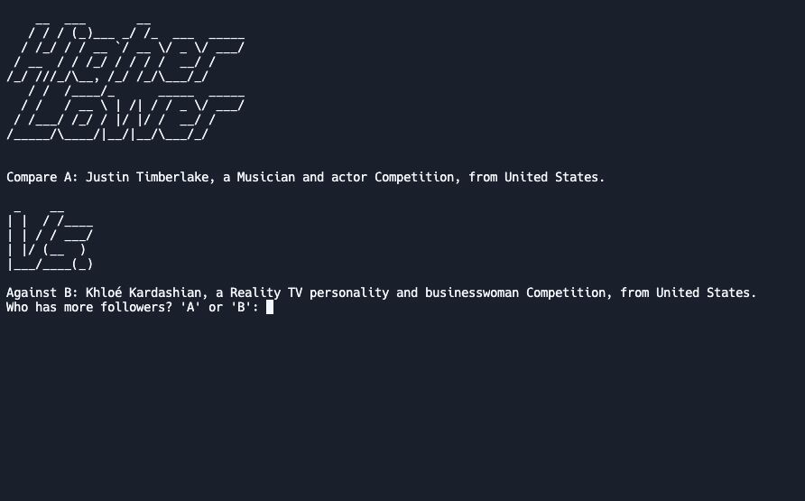 Sujan Dhakal on LinkedIn: #higherlower #games #python #project ... Sujan Dhakal on LinkedIn: #higherlower #games #python #project ...