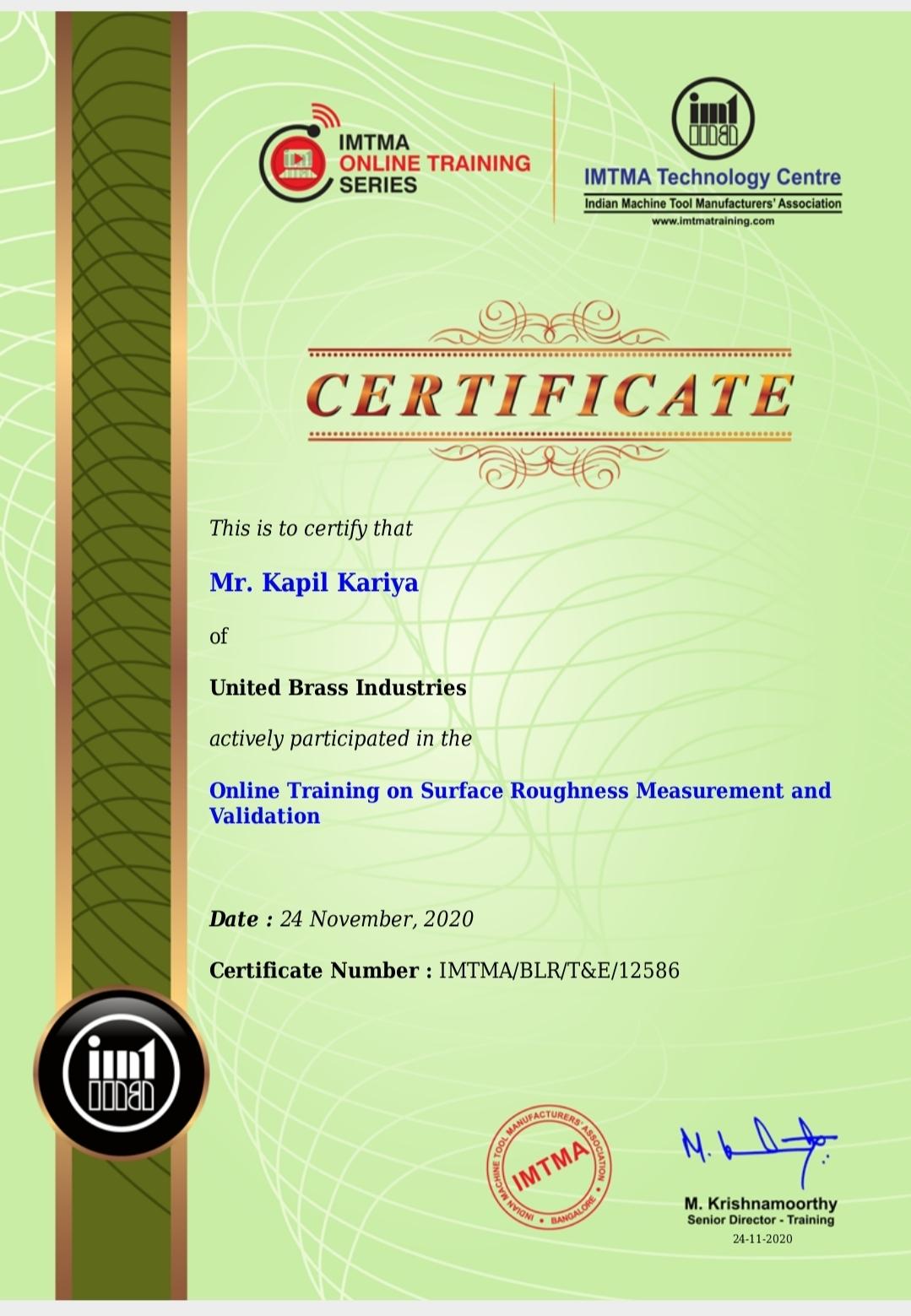 Kapil Kariya on LinkedIn: #imtma #mechanical #surfacefinishing # ... Kapil Kariya on LinkedIn: #imtma #mechanical #surfacefinishing # ...