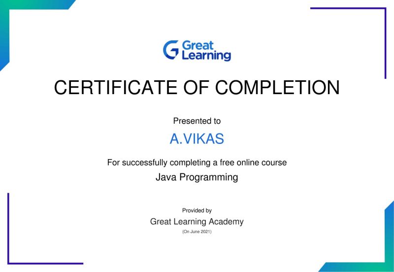Vikas Adi on LinkedIn: #java #programming #learning #training #coding # ... Vikas Adi on LinkedIn: #java #programming #learning #training #coding # ...
