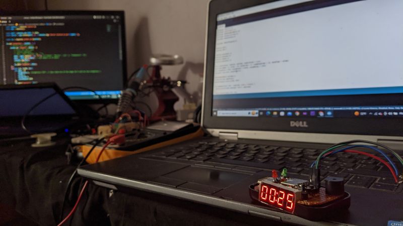 I've released my first device of the new year 2023, a Pomodoro device ... I've released my first device of the new year 2023, a Pomodoro device ...