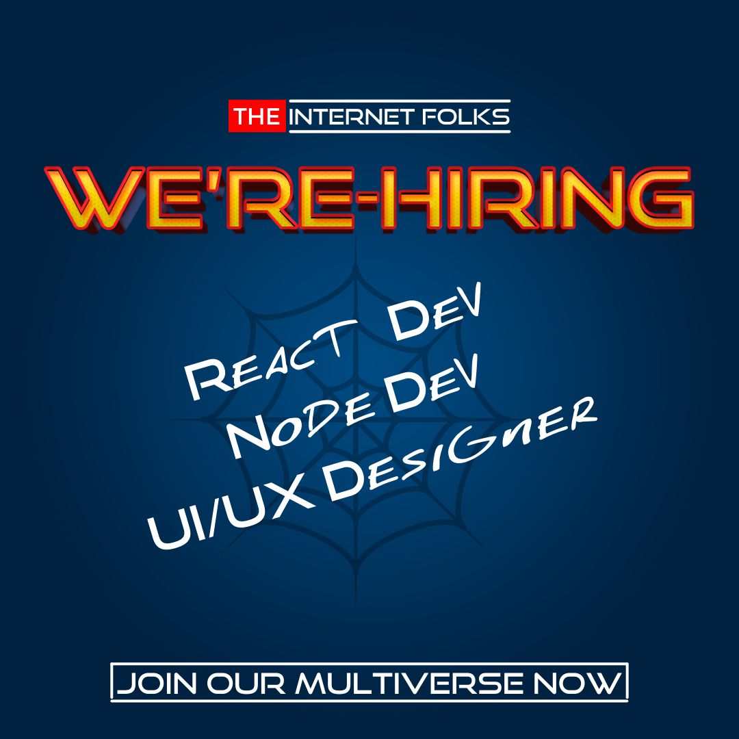 The Internet Folks Careers (SaaS 🚀) on LinkedIn: #reactjs #nodejs #uiux ... The Internet Folks Careers (SaaS 🚀) on LinkedIn: #reactjs #nodejs #uiux ...