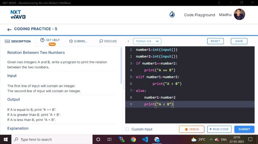 Madhu Anumala on LinkedIn: #day19 #30daysofcodechallenge #ccbp #nxtwave Madhu Anumala on LinkedIn: #day19 #30daysofcodechallenge #ccbp #nxtwave