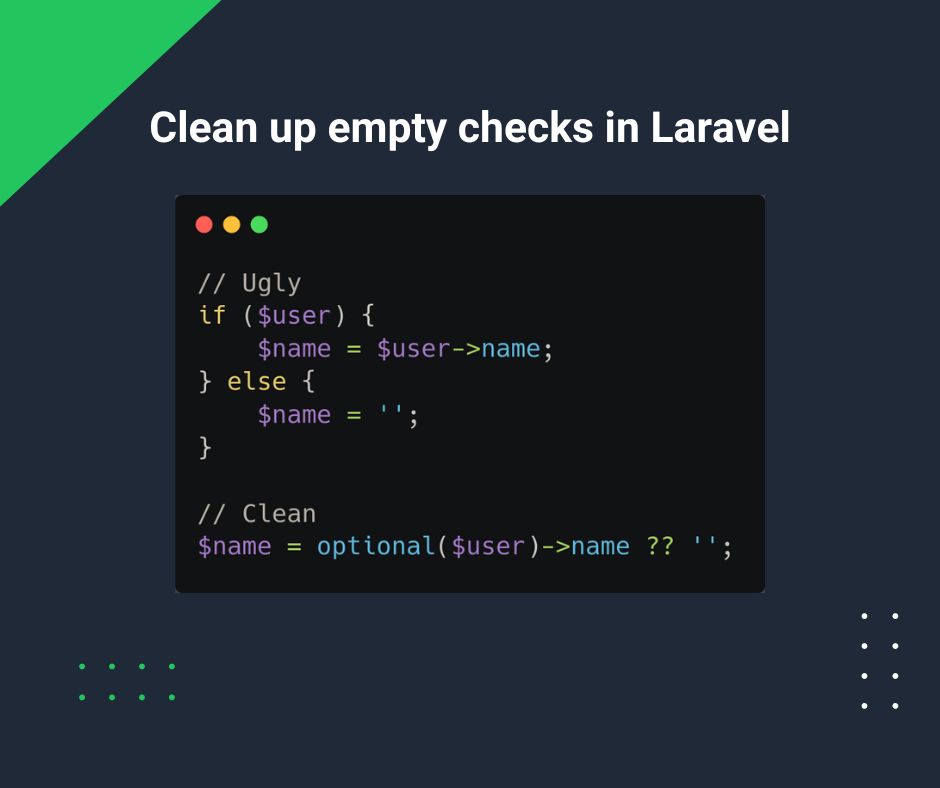 Daniel Portwine on LinkedIn: #laravel #laraveldeveloper #cleancode # ... Daniel Portwine on LinkedIn: #laravel #laraveldeveloper #cleancode # ...