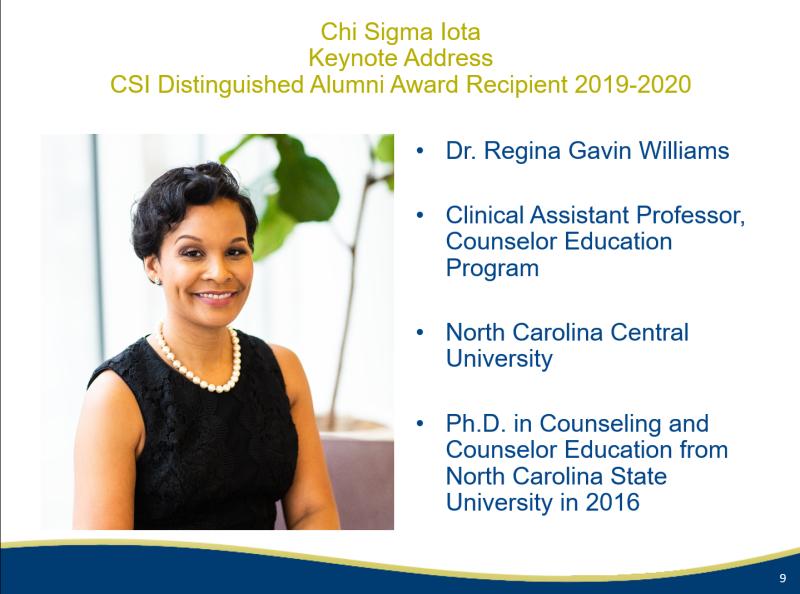 Regina Gavin Williams, Ph.D., NCC, LCMHC, QS on LinkedIn: #csi # ... Regina Gavin Williams, Ph.D., NCC, LCMHC, QS on LinkedIn: #csi # ...
