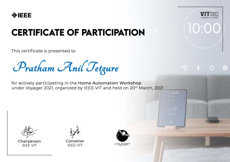 Pratham Tetgure on LinkedIn: #connections #certificateofparticipation # ... Pratham Tetgure on LinkedIn: #connections #certificateofparticipation # ...