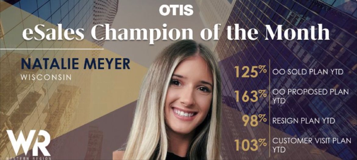 Natalie Meyer on LinkedIn: #otis #sales Natalie Meyer on LinkedIn: #otis #sales