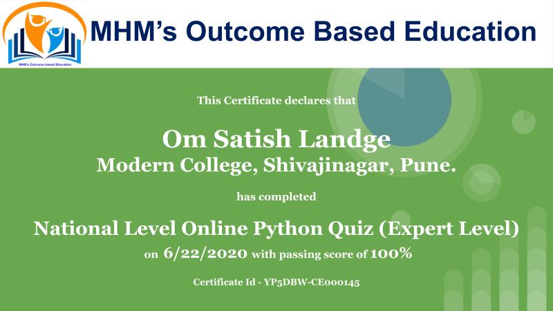 #mhm #python #pythonprogramming #quiz | Om Landge #mhm #python #pythonprogramming #quiz | Om Landge