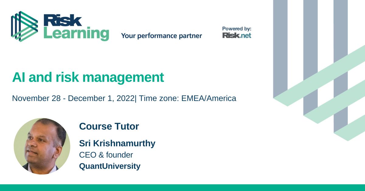 #ai | Sri Krishnamurthy, CFA, CAP #ai | Sri Krishnamurthy, CFA, CAP