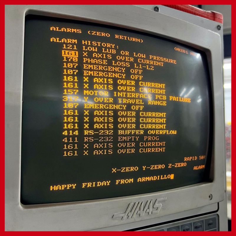 haascnc #cnc #cncmachining #cncprogramming #oldschool | Haas haascnc #cnc #cncmachining #cncprogramming #oldschool | Haas
