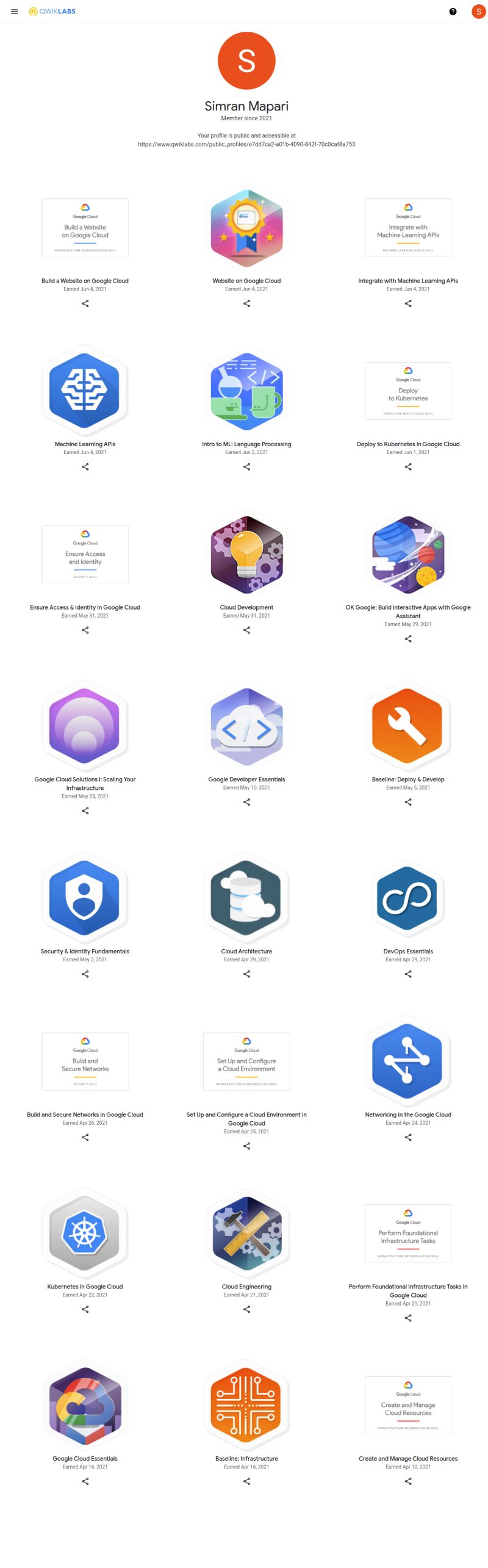 #googlecloudready #qwiklabs | Simran Mapari #googlecloudready #qwiklabs | Simran Mapari