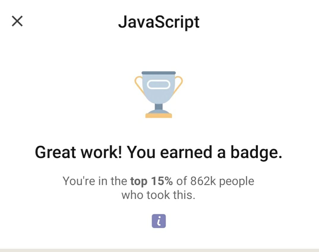 Anshul Sharma on LinkedIn: #linkedinskillassessment #javascript # ... Anshul Sharma on LinkedIn: #linkedinskillassessment #javascript # ...