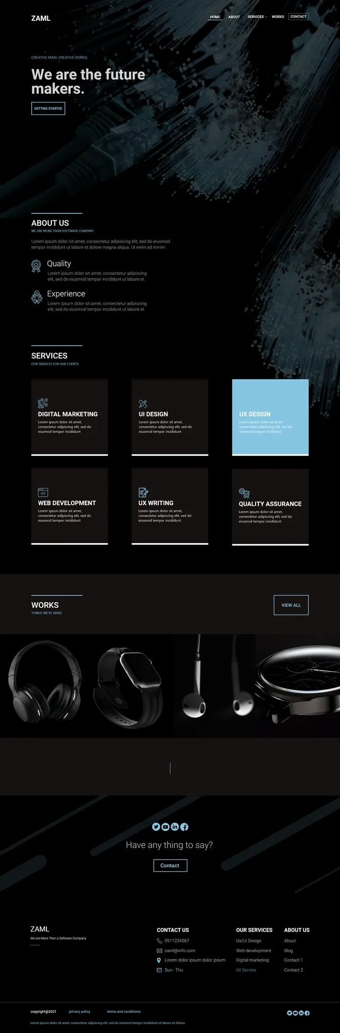 safa elfetouri on LinkedIn: #xdesign #webdesign #landingpagedesign safa elfetouri on LinkedIn: #xdesign #webdesign #landingpagedesign