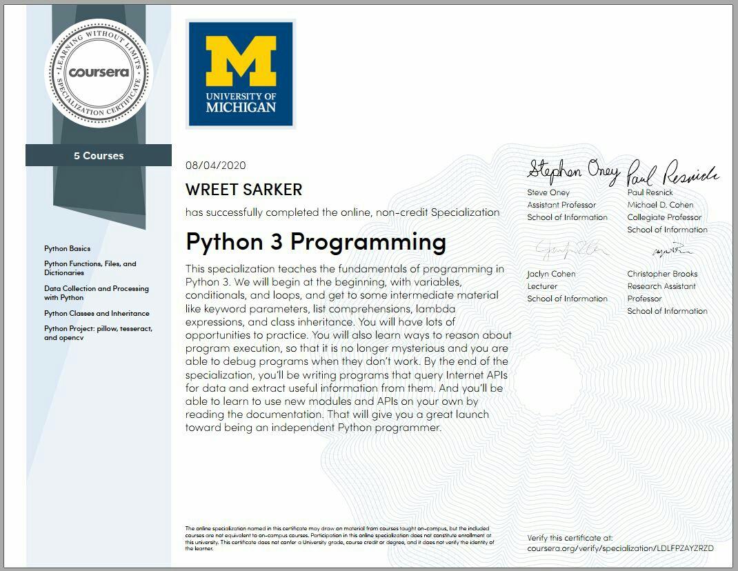 Wreet Sarker on LinkedIn: #python #python3 | 18 comments Wreet Sarker on LinkedIn: #python #python3 | 18 comments