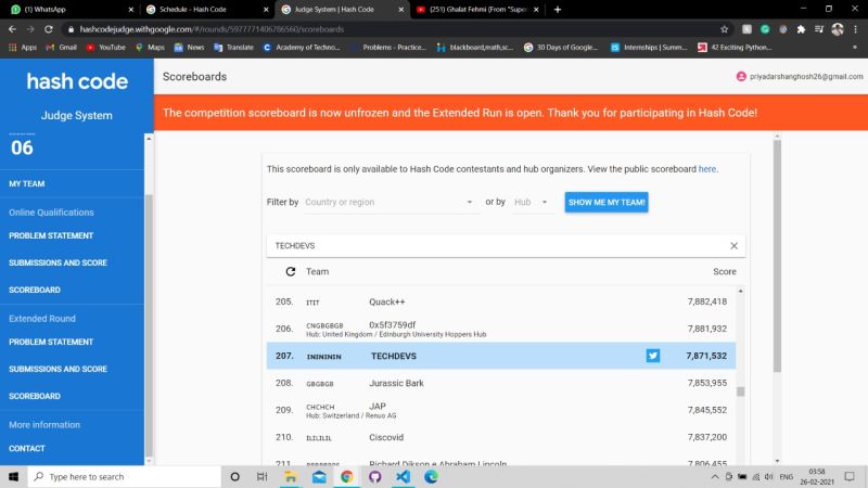 Priyadarshan Ghosh on LinkedIn: #hashcode #hashcode #google #python # ... Priyadarshan Ghosh on LinkedIn: #hashcode #hashcode #google #python # ...