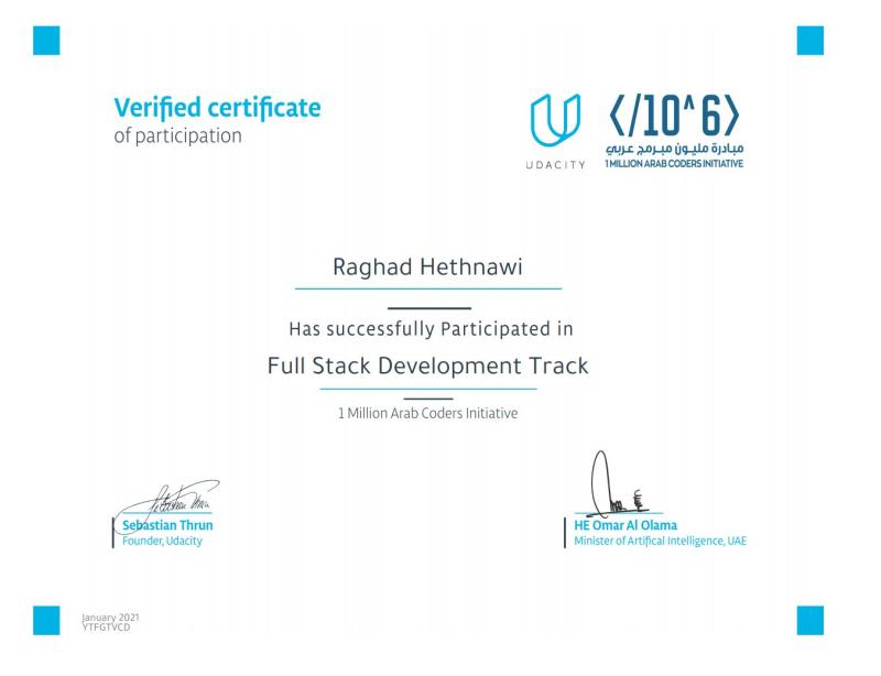 Raghad Hethnawi on LinkedIn: #fullstackdevelopment #udacity ... Raghad Hethnawi on LinkedIn: #fullstackdevelopment #udacity ...