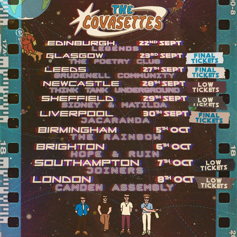 Billy Fitzjohn on LinkedIn: The Covasettes tour with Crystal Tides ... Billy Fitzjohn on LinkedIn: The Covasettes tour with Crystal Tides ...