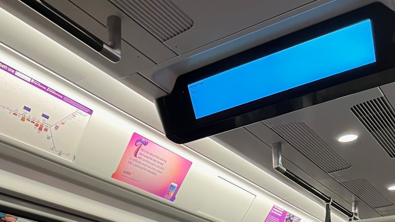 π» Andrew Baisden on LinkedIn: Looks like this train's display screen ... π» Andrew Baisden on LinkedIn: Looks like this train's display screen ...