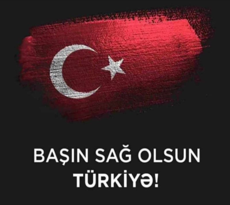 Elchin Niyazov LinkedIn‘de: Başın sağ olsun, Türkiyə! Elchin Niyazov LinkedIn‘de: Başın sağ olsun, Türkiyə!