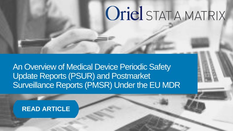 Oriel STAT A MATRIX on LinkedIn: Requirements For European MDR PSUR ... Oriel STAT A MATRIX on LinkedIn: Requirements For European MDR PSUR ...