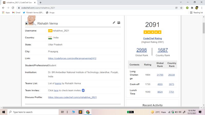 Rishabh Verma on LinkedIn: #programmingisfun #practice #coding # ... Rishabh Verma on LinkedIn: #programmingisfun #practice #coding # ...