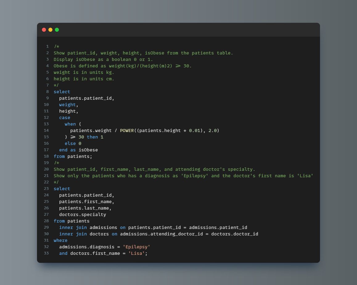 Sayed Kassem on LinkedIn: #sql #sqlquery #sqlqueries #sqlprogramming # ... Sayed Kassem on LinkedIn: #sql #sqlquery #sqlqueries #sqlprogramming # ...