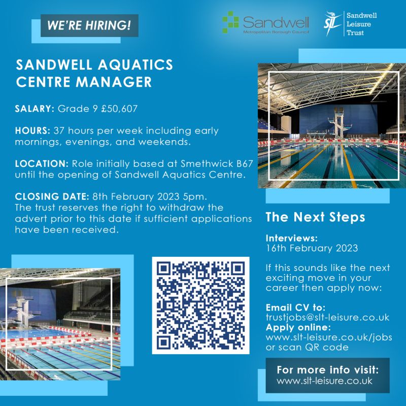 Sandwell Leisure Trust on LinkedIn: #sandwell #facilitymanager # ... Sandwell Leisure Trust on LinkedIn: #sandwell #facilitymanager # ...