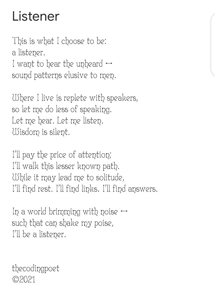 Caleb Adewole on LinkedIn: #poetry Caleb Adewole on LinkedIn: #poetry