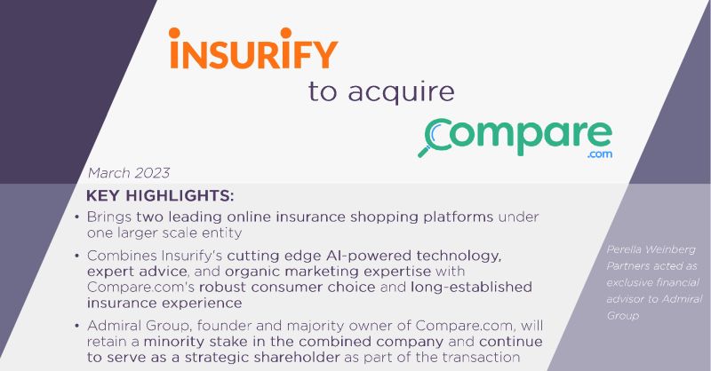 Perella Weinberg on LinkedIn: Congratulations to our InsurTech team on ... Perella Weinberg on LinkedIn: Congratulations to our InsurTech team on ...