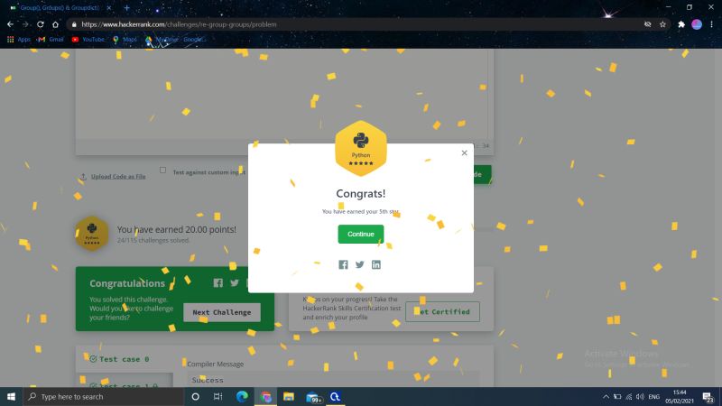 Shubham Dwivedi on LinkedIn: #hackerrank #python Shubham Dwivedi on LinkedIn: #hackerrank #python