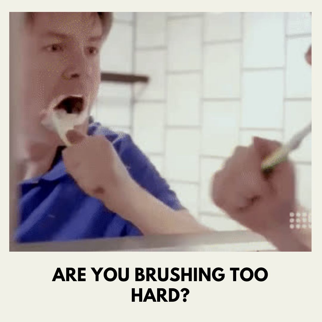 Dr. Ayushi Verma on LinkedIn: Over-brushing your teeth not only refers ... Dr. Ayushi Verma on LinkedIn: Over-brushing your teeth not only refers ...