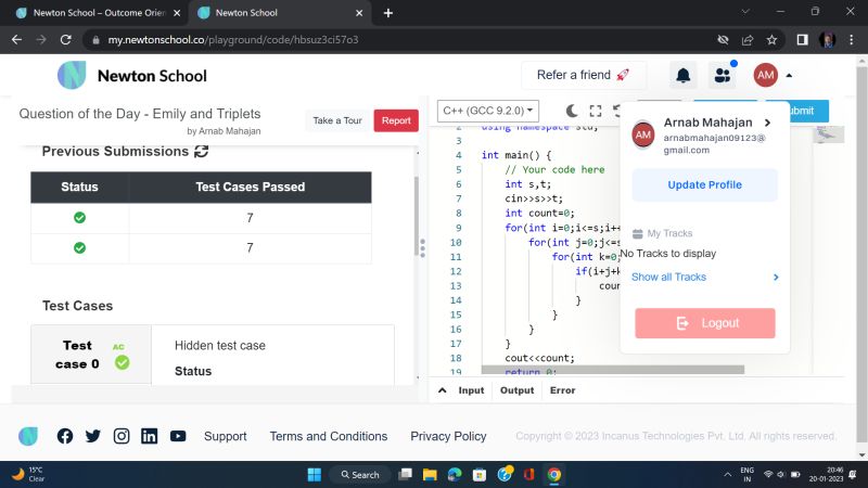 Arnab Mahajan on LinkedIn: #cplusplus #day5 #30daysofcode #community # ... Arnab Mahajan on LinkedIn: #cplusplus #day5 #30daysofcode #community # ...