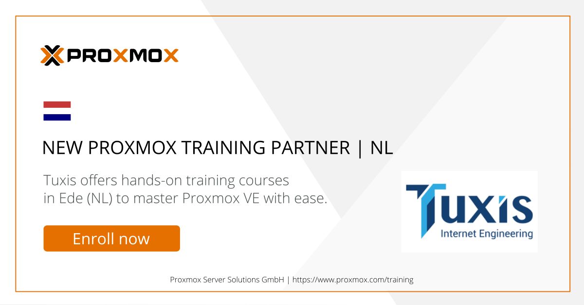Proxmox Server Solutions auf LinkedIn: Proxmox VE Training Courses Proxmox Server Solutions auf LinkedIn: Proxmox VE Training Courses