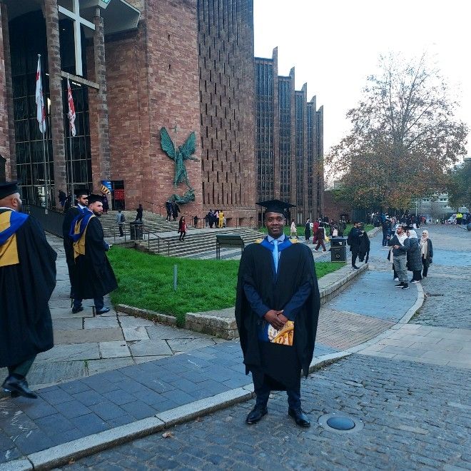 It's a great pride and honour for me to have completed my first degree ... It's a great pride and honour for me to have completed my first degree ...