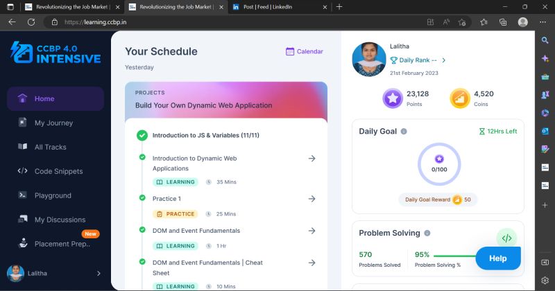 lalitha guguloth on LinkedIn: #day25 #50daysofcodechallenge lalitha guguloth on LinkedIn: #day25 #50daysofcodechallenge
