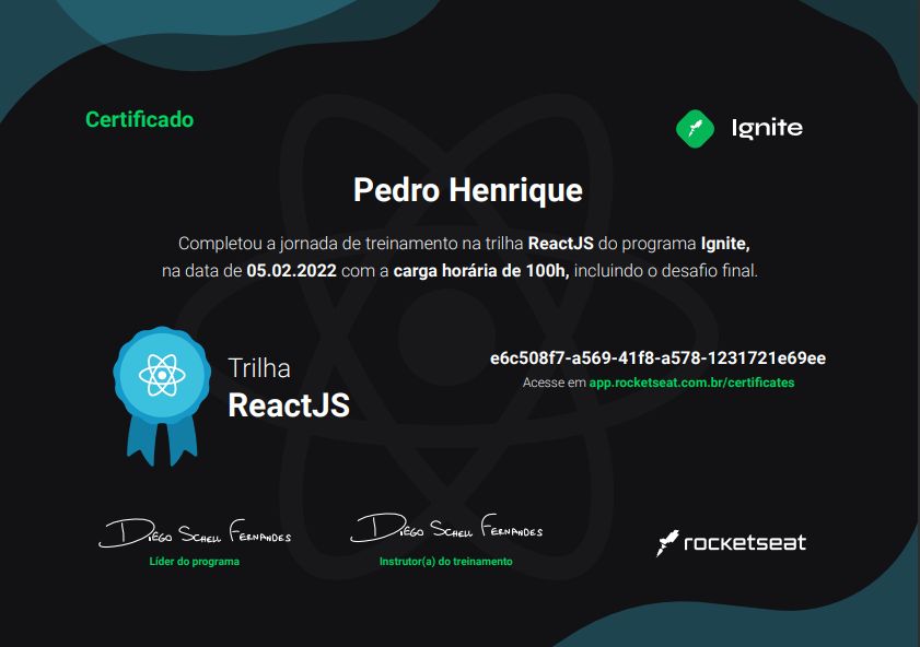 #nextlevel #react #nextjs | Pedro Henrique de Oliveira #nextlevel #react #nextjs | Pedro Henrique de Oliveira