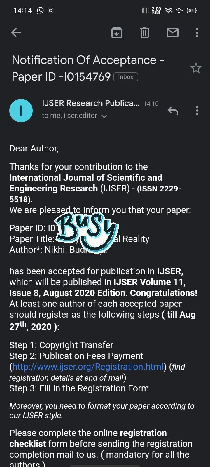 Nikhil Budhiraja on LinkedIn: #ijser #researchpaper #beginners #coding ... Nikhil Budhiraja on LinkedIn: #ijser #researchpaper #beginners #coding ...