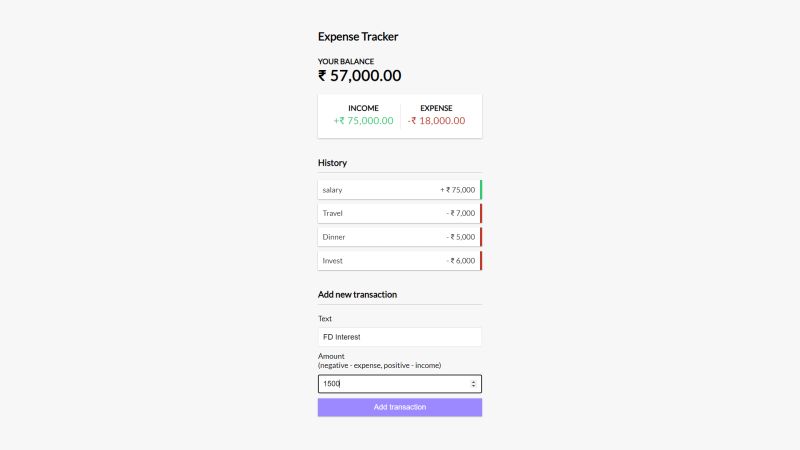 Shadab Akhtar on LinkedIn: EXPENSE TRACKER (MERN) Technology – MongoDB ... Shadab Akhtar on LinkedIn: EXPENSE TRACKER (MERN) Technology – MongoDB ...