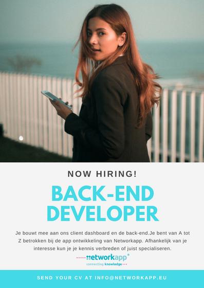 Stijn Boos on LinkedIn: We zoeken een Back-end Developer voor event ... Stijn Boos on LinkedIn: We zoeken een Back-end Developer voor event ...
