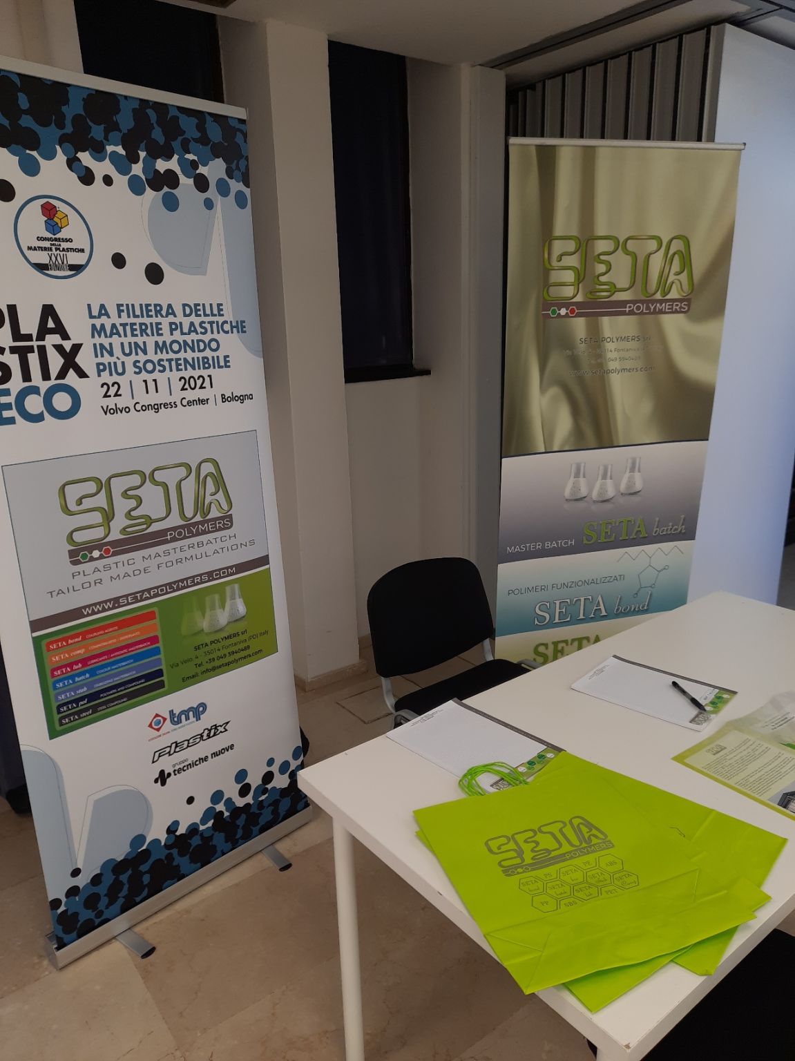 Anche SETA POLYMERS srl partecipa al congresso sulle materie plastiche ... Anche SETA POLYMERS srl partecipa al congresso sulle materie plastiche ...